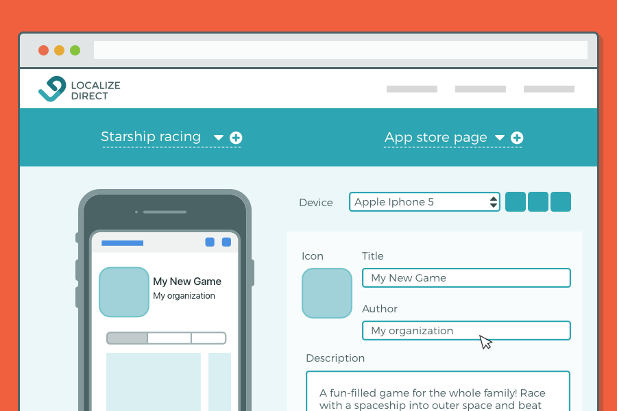 Localize Direct Illustrations - Monolinea Design