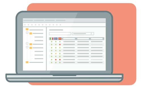 Localize Direct Illustrations - Monolinea Design